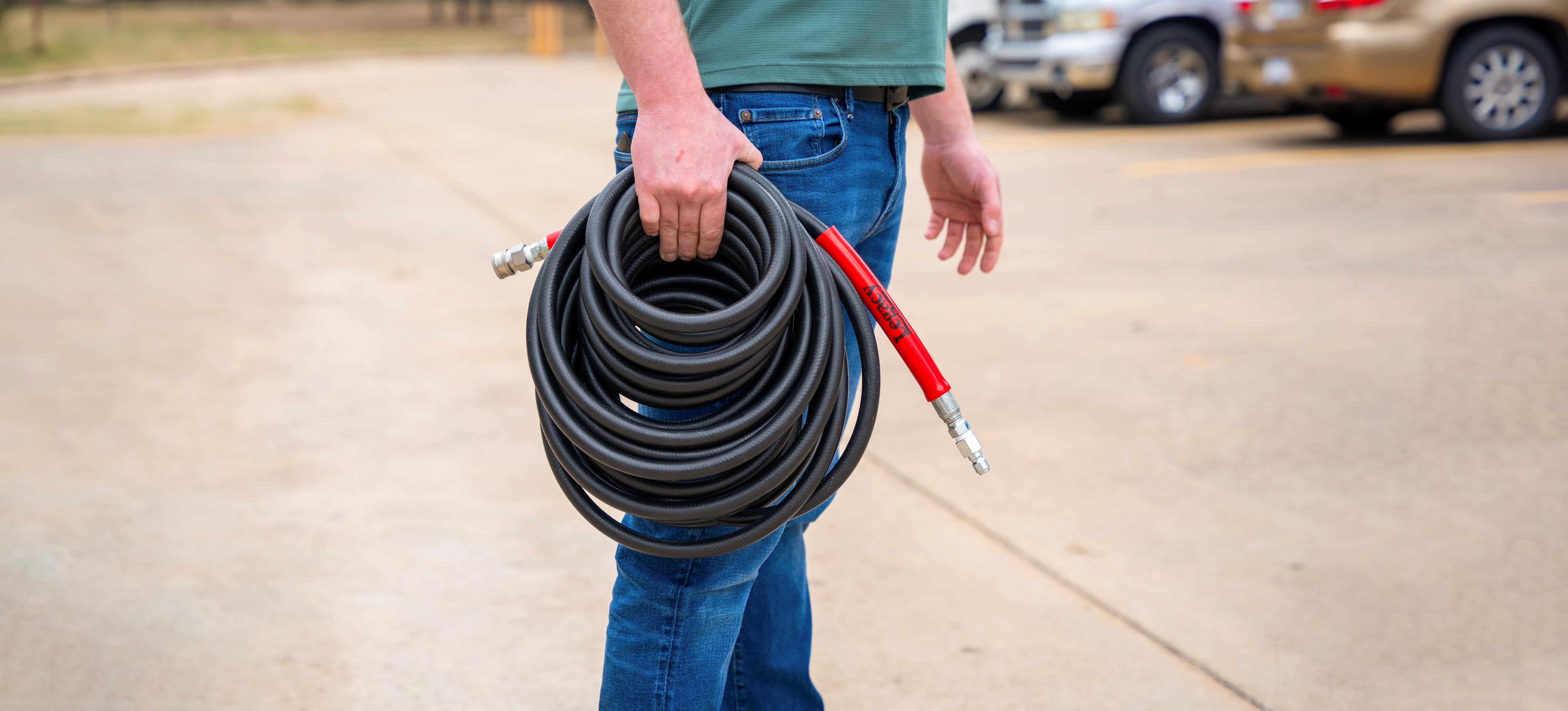 Do Pressure Washers Work Better With Longer Hoses? | Pressure Washer Supply