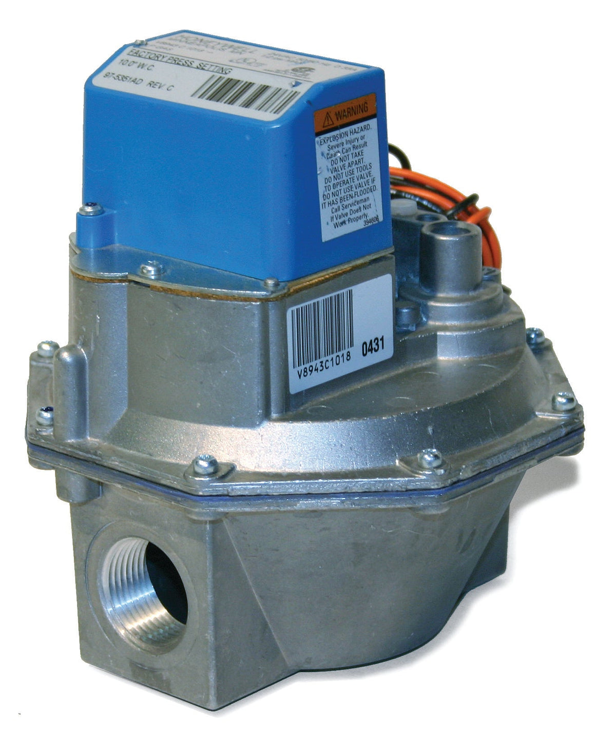 LP Diaphragm Gas Valve, Single Stage Pressure Regulating. Slow Opening ...