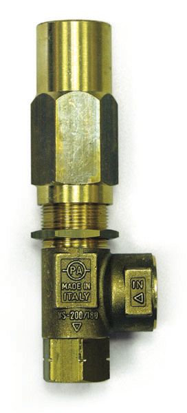 Pressure Relief Valve - VS 200 / 180, High PSI | Pressure Washer Supply