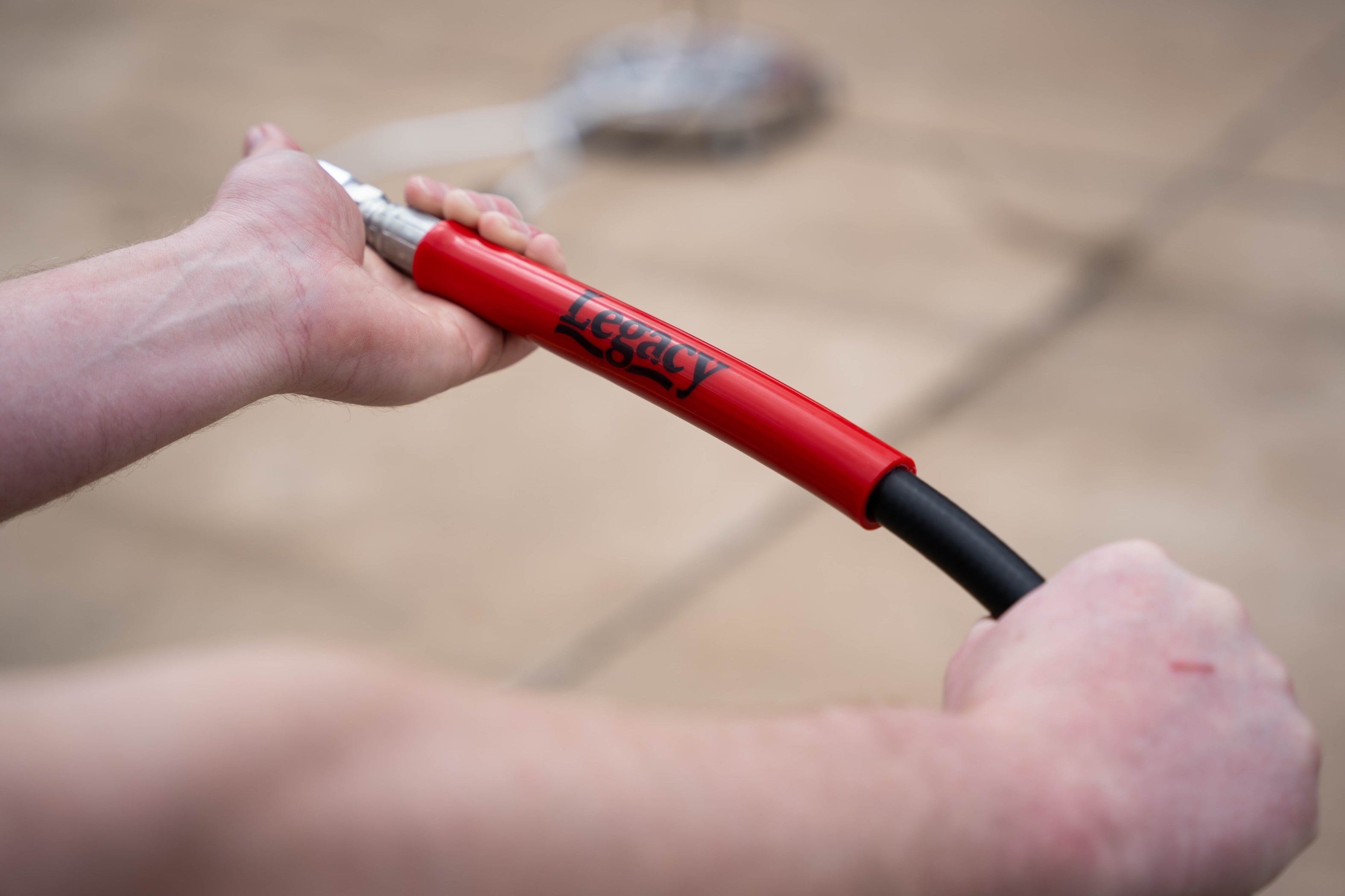 Legacy High Pressure Washer Hoses - 2 Wire, Red Bend Restrictors ...