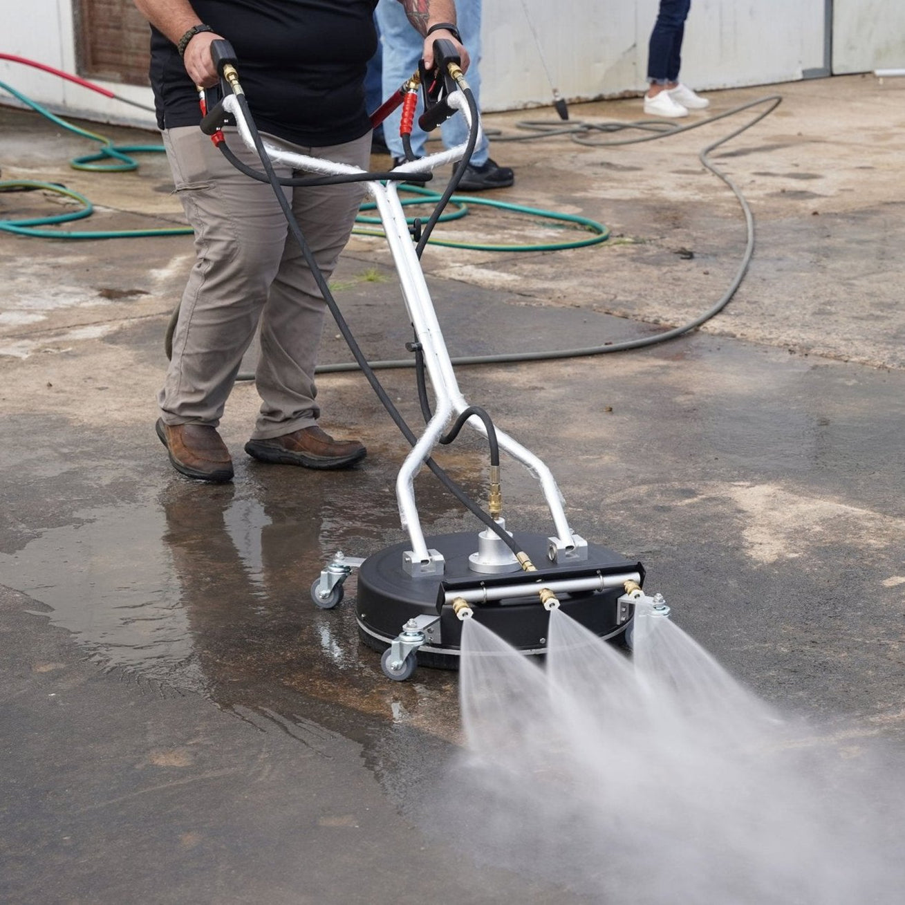 Legacy 21" Surface Cleaner With Waterbroom - Dual Gun | Pressure Washer ...